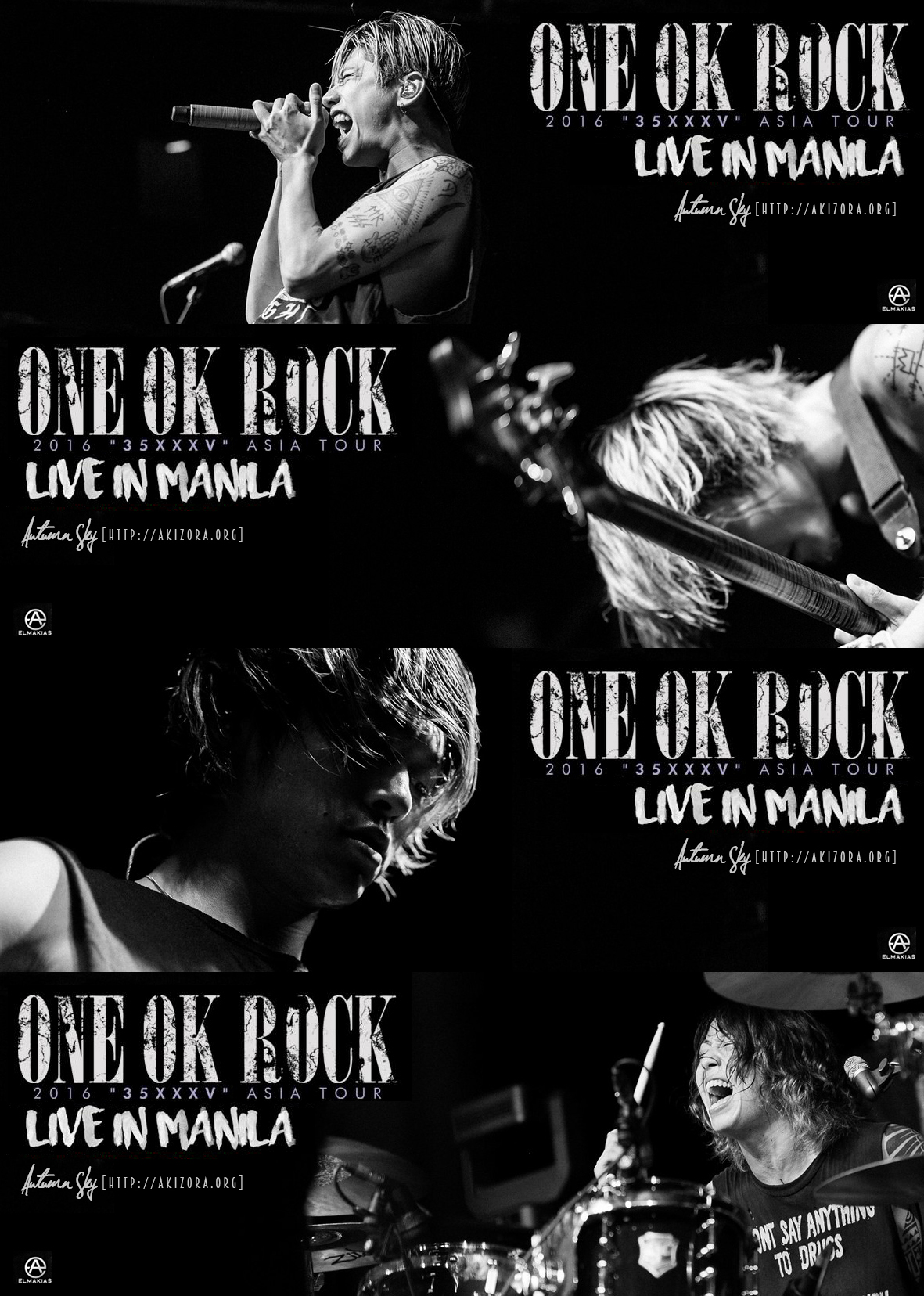 Concert 101 for ONE OK ROCK Live in Manila - autumn sky